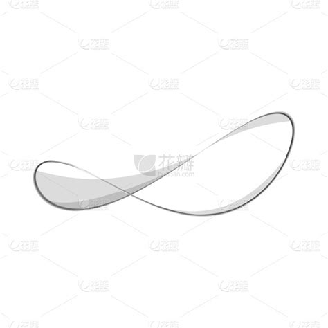 多样 简单 细的 符号 概念 矢量 黑色 永远 平坦的 无限