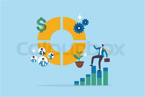 Balanced Scorecard Measuring Performance From Financial Cus Colourbox