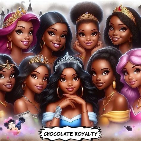 Pin By Tamika Palma On Disney Art In 2024 Black Disney Princess