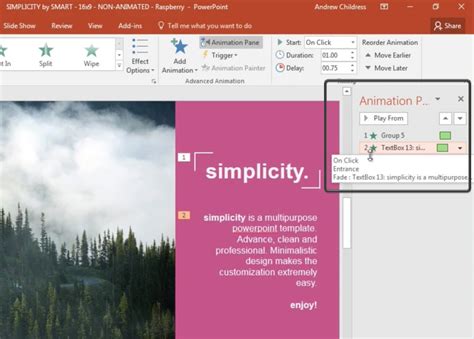 How To Sequence Animation Order In Powerpoint In 60 Seconds