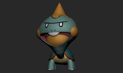 Pokemon Chewtle With 2 Poses 3d Model 3d Printable Cgtrader