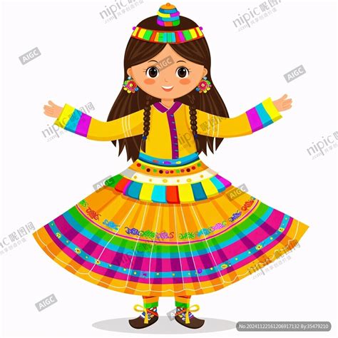 Ai创作图卡通土族女 卡通门巴族女 卡通布朗族女 卡通珞巴族女 卡通纳西族女孩 民族女孩插画 Q版普米族女孩 卡通蒙族女孩 普米族女孩插画 卡通羌族女 卡通裕固族女 卡通傈僳族女 Q版土族女生