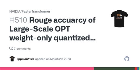Rouge Accuarcy Of Large Scale Opt Weight Only Quantized Models Heavily Drop · Issue 510