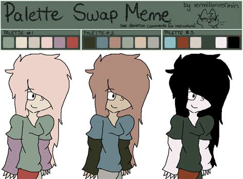 Palette Swap Meme By Your Highness On Deviantart
