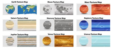 Solar System Textures