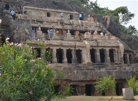 Rock Cut Caves Of Undavalli Guntur District Of Andhra Pradesh