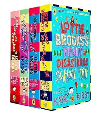 Lottie Brooks Series 4 Books Collection Set By Katie Kirby (The Extremely Embarrassing Life, The ...