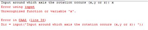 Creating If Else Statement In Matlab For Choosing The Correct Matrix