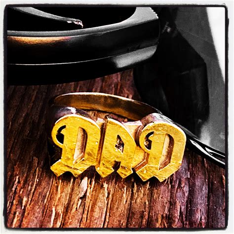 Dad Ring Father Ring Fathers Day Ring Fathers Day T Expecting Father