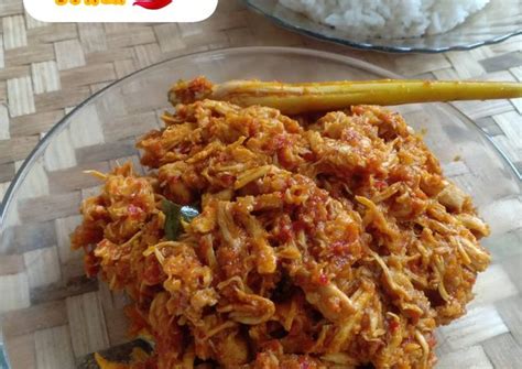 Resep Sambal Ayam Suwir Oleh 🌷yulie Yuda Gunawan🌷 Cookpad
