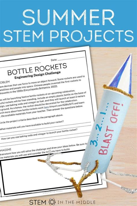 4 Engaging Stem Summer Projects To Try Today Stem In The Middle