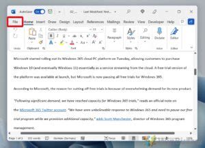 How To Enable Autosave In Word To Never Lose Your Edits