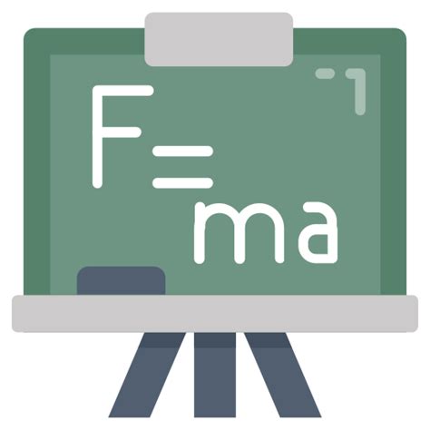 Formula Fma Energy Equivalence Teaching Class Time Icon Download On Iconfinder