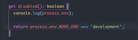 component testing process env is always empty within vue component
