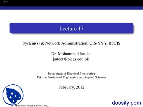 Ipv6 Internet Protocol Revision 6 System And Network Administration