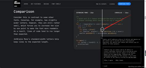 Idea Jetbrains Mono 字体安装 Csdn博客