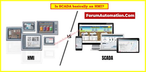 Is Scada Basically An Hmi Industrial Networking Industrial