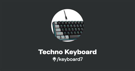 Techno Keyboard Linktree