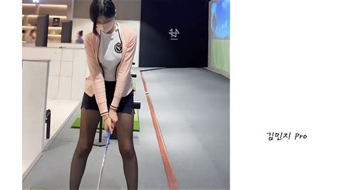 세로골프tv Sbs 서바이벌 골프홀릭 시즌3우승💕 김민지 프로의 꿀팁 레슨 And 스윙 모음 김민지프로 Youtube