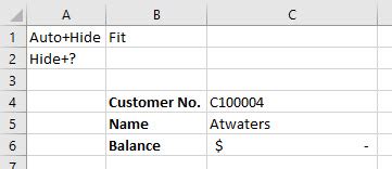 Hide Rows Columns Or Sheets Conditionally Jet