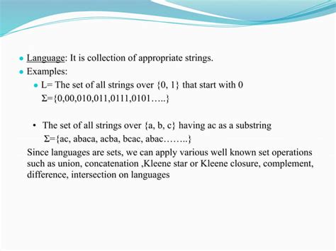 Formal Languages And Automata Theory Unit PDF