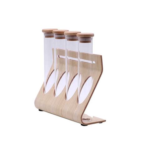 Coffee Bean Display Rack Raw And Cooked Bean Samples Bamboo And Wood Display Rack Coffee Shop