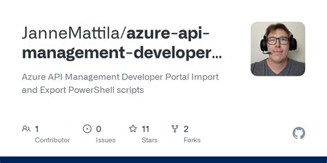 GitHub JanneMattila Azure Api Management Developer Portal Import And Export Scripts Azure API