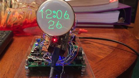 Esp32 Controlled Analog Scope Clock Experiment Youtube
