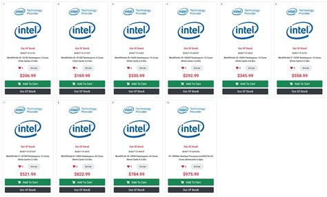 Intel Th Gen Non K Core I KS Desktop CPUs Listed Online Starting At US Up To