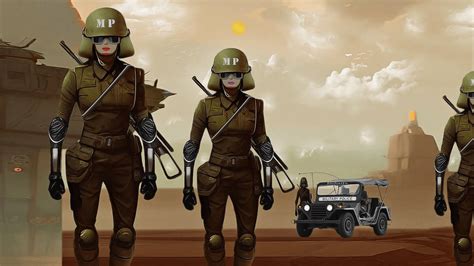 Ai Babe 45 Military Police By Pixelpunk 1uk On Deviantart