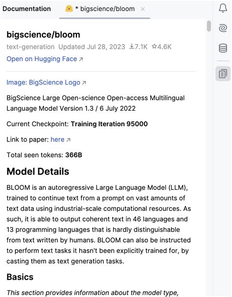 Hugging Face PyCharm Documentation
