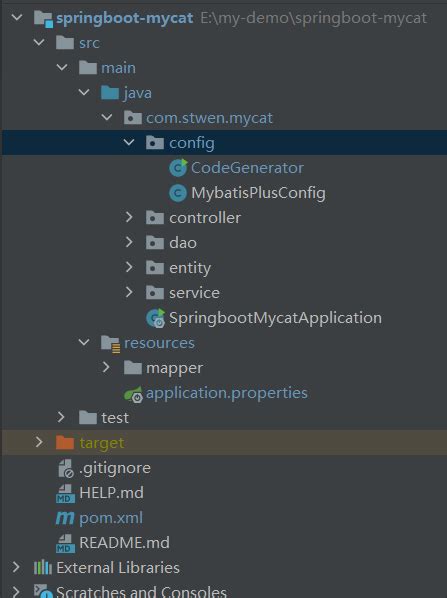 【mycat系列三】springboot Mybatisplus Mycat Mysql 多主多从 整合 灰信网（软件开发