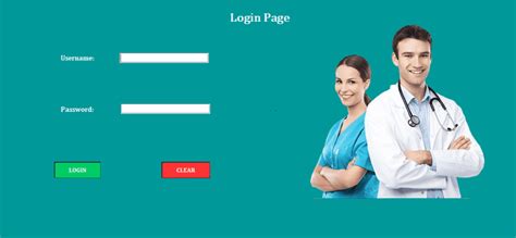 Hospital Management System Using Java Using Swing Graphical User