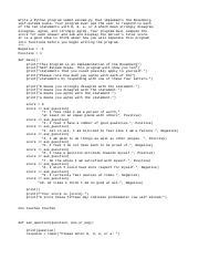 Groupwork.py - Write a Python program named esteem.py that implements the Rosenberg self-esteem ...
