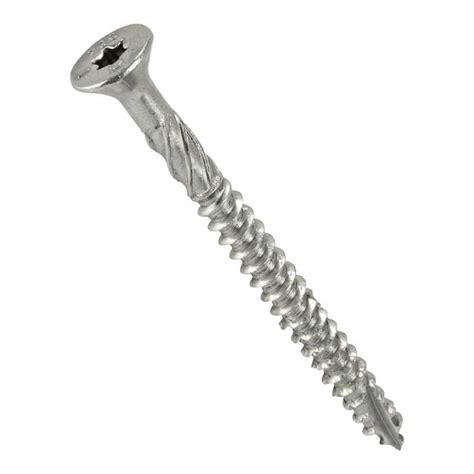 Zenith Large Head Decking Screw T25 12g X 65mm Ss304 250 Pack