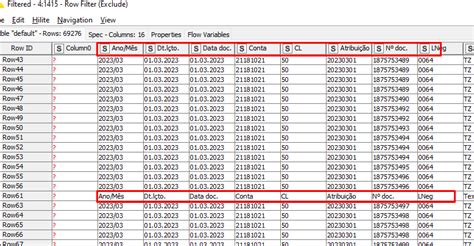 Nominal Row Filter Exclude Headers From Pagination Knime Analytics