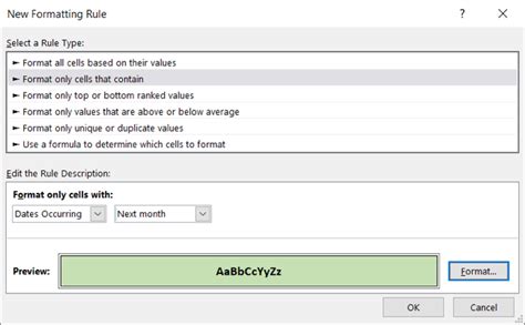 How To Use Conditional Formatting Based On Date In Microsoft Excel