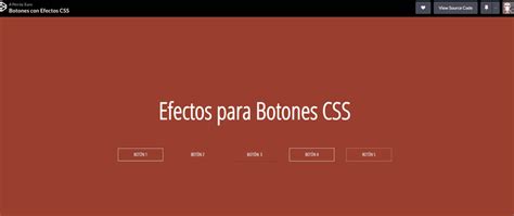 Buttons With Css Effects Dev Community
