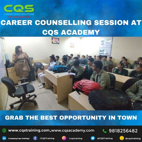 Cqs Training Private Limited On Linkedin Careercounseling