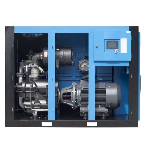 Low Pressure Two Stage Compression Permanent Magnet Vsd Screw Compressor Atlas Copco Rotary