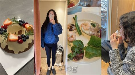 Vlog 일상브이로그 크리스마스and연말 파티 연남동 맛집 서촌 데이트 베이킹 원데이클래스 신라호텔 더 파크뷰 연말 호텔 뷔페 보물 1호가 된 요가