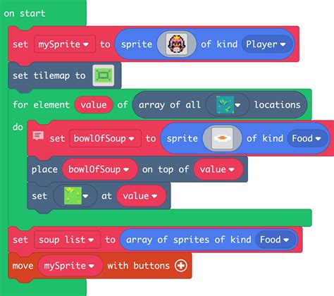 Multiple Sprite Placement For Platformer Arcade Microsoft Makecode