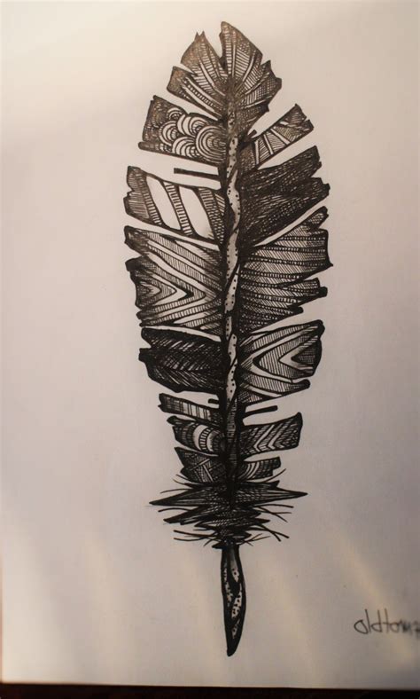 A Feather Ink A4 Rart