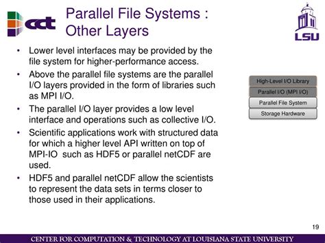 Ppt High Performance Computing Concepts Methods And Means Parallel I