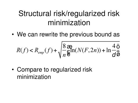 PPT Empirical Risk Minimization In Supervised Learning PowerPoint Presentation ID