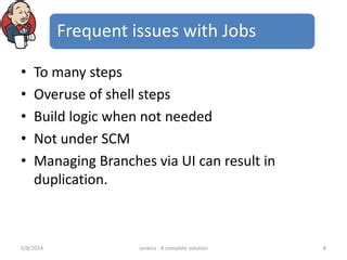 Jenkins Scaling Best Practices PPT