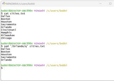How To Use Sed To Delete All Lines After Match Collecting Wisdom