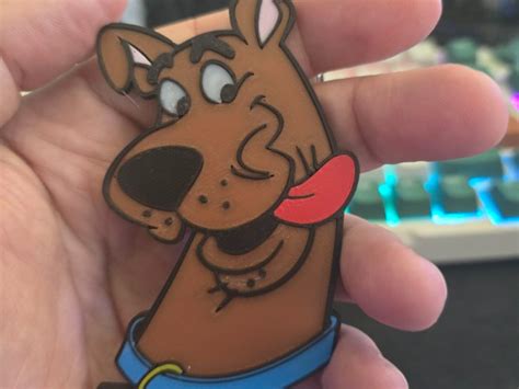 Single Ams Scooby Doo Keychain Remixed By Dmack 3d Makerworld