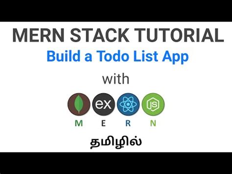 Build a Todo List app with MERN Stack (MongoDB,Express.js,React.js,Node ...