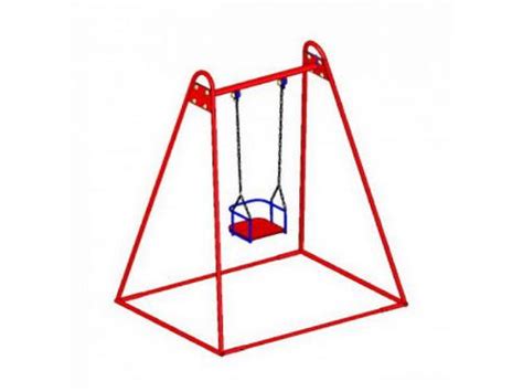 Садовые качели из металла. Чертеж металлической качели для детей